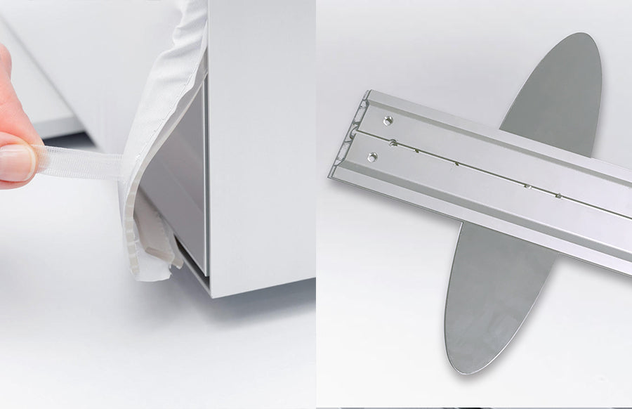 Lumiwall Curved 5 X 8 Led Backlit Fabric Display Abex Online 