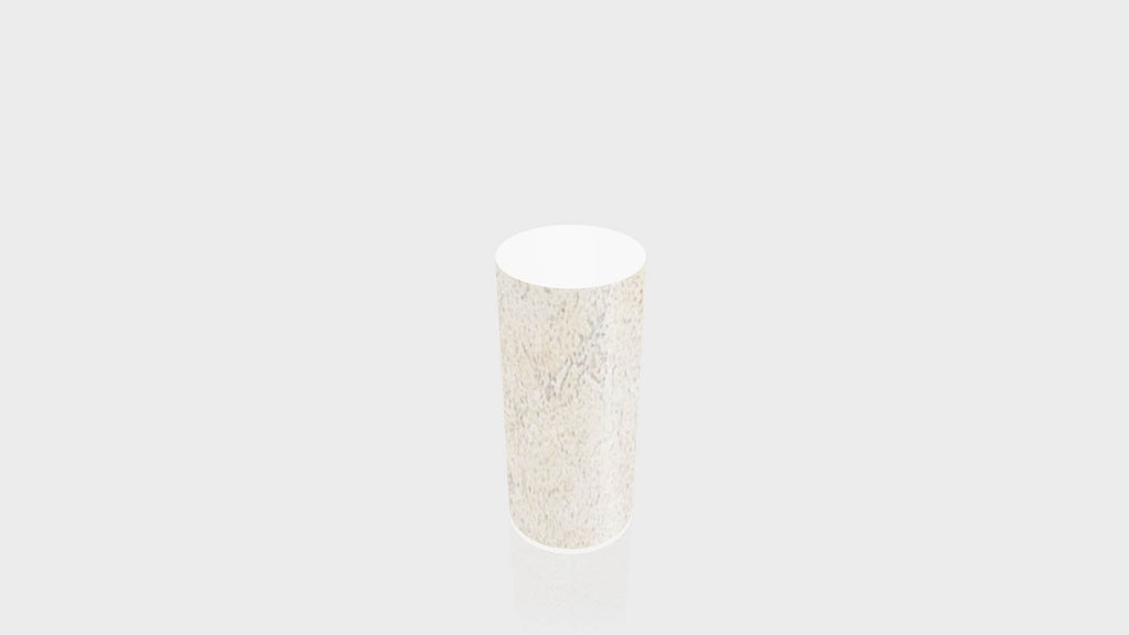 CYLINDRICAL - Lime Stone Base + White Top – Abex Online